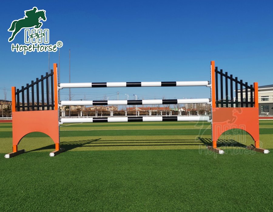 Wooden show jumps