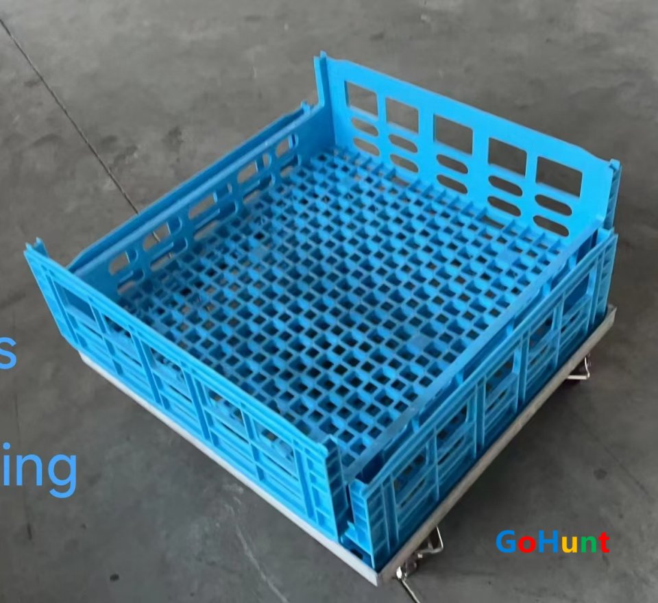 HDPE Stacking Ventilated Nest Container Basket