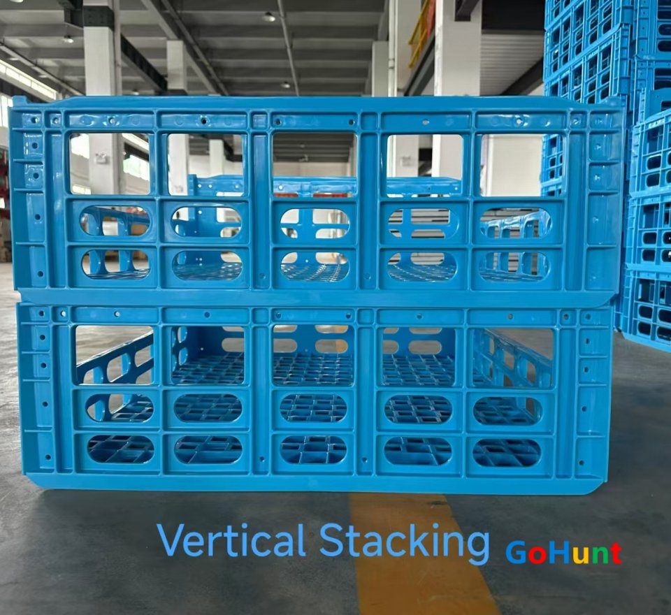 HDPE Stacking Ventilated Nest Container Basket